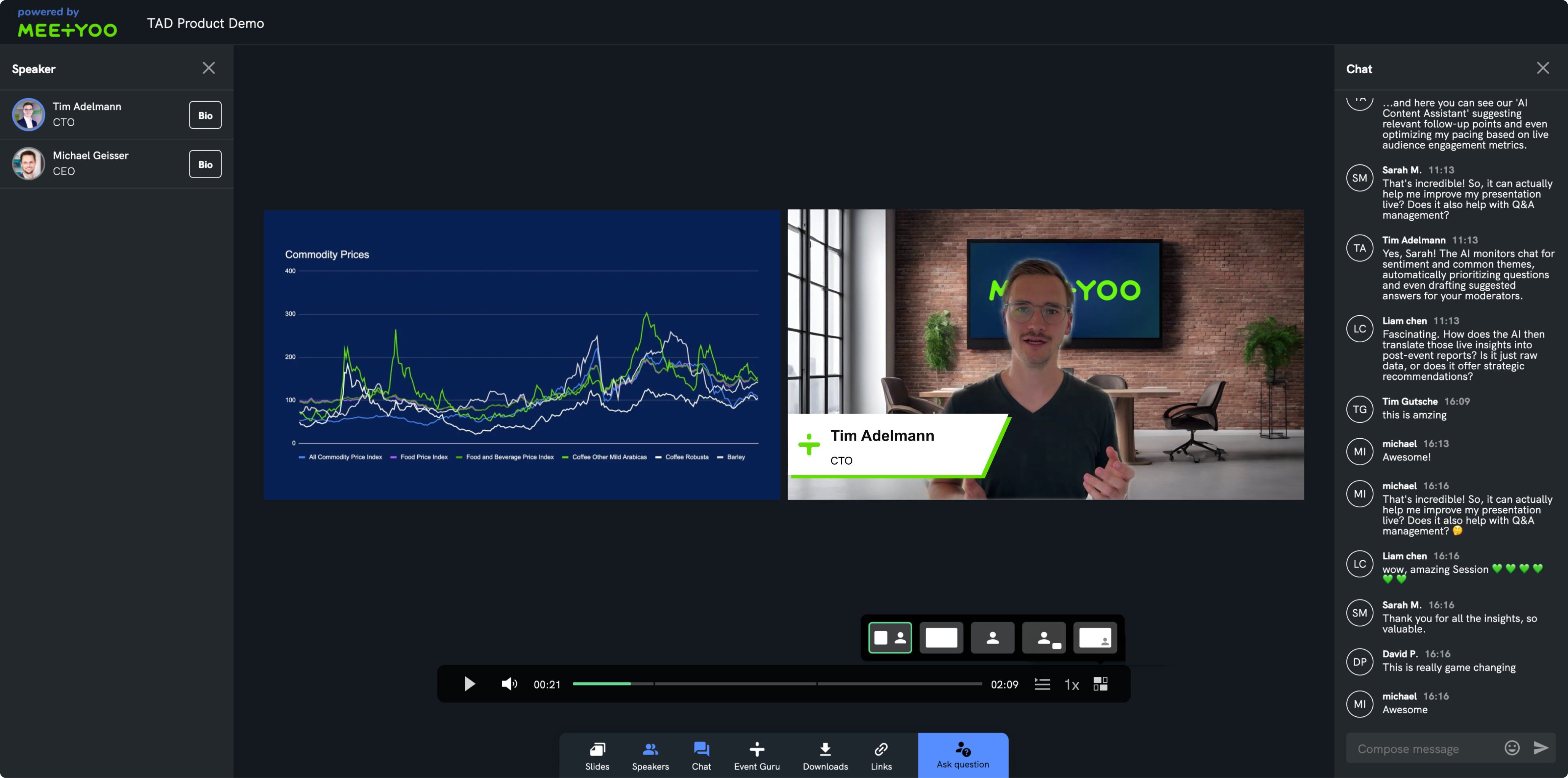 Smart Webcasts with AI-Power! | MEETYOO SHOW